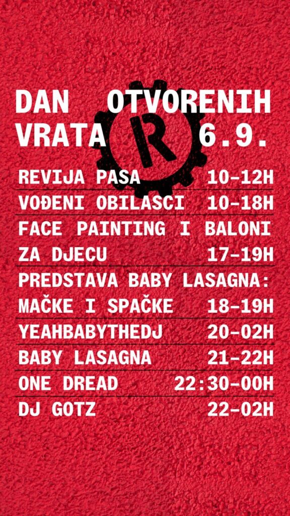 Dan otvorenih vrata – Baby Lasagna – Regenerator – Zabok